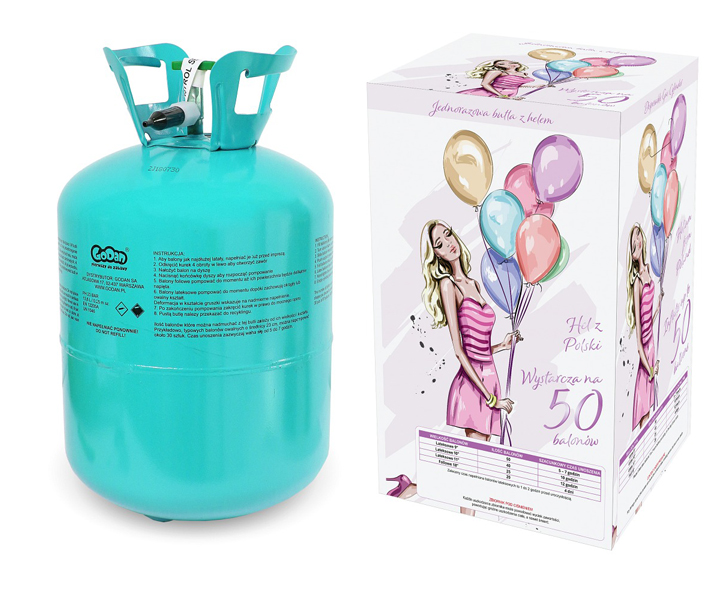 HG-BJ50 BOCA HELIJA ZA 50 BALONA 9" - Baloni - Party program