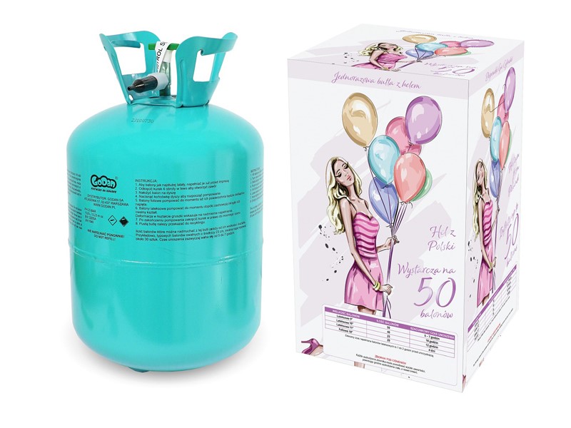 HG-BJ50 BOCA HELIJA ZA 50 BALONA 9" - Baloni - Party program